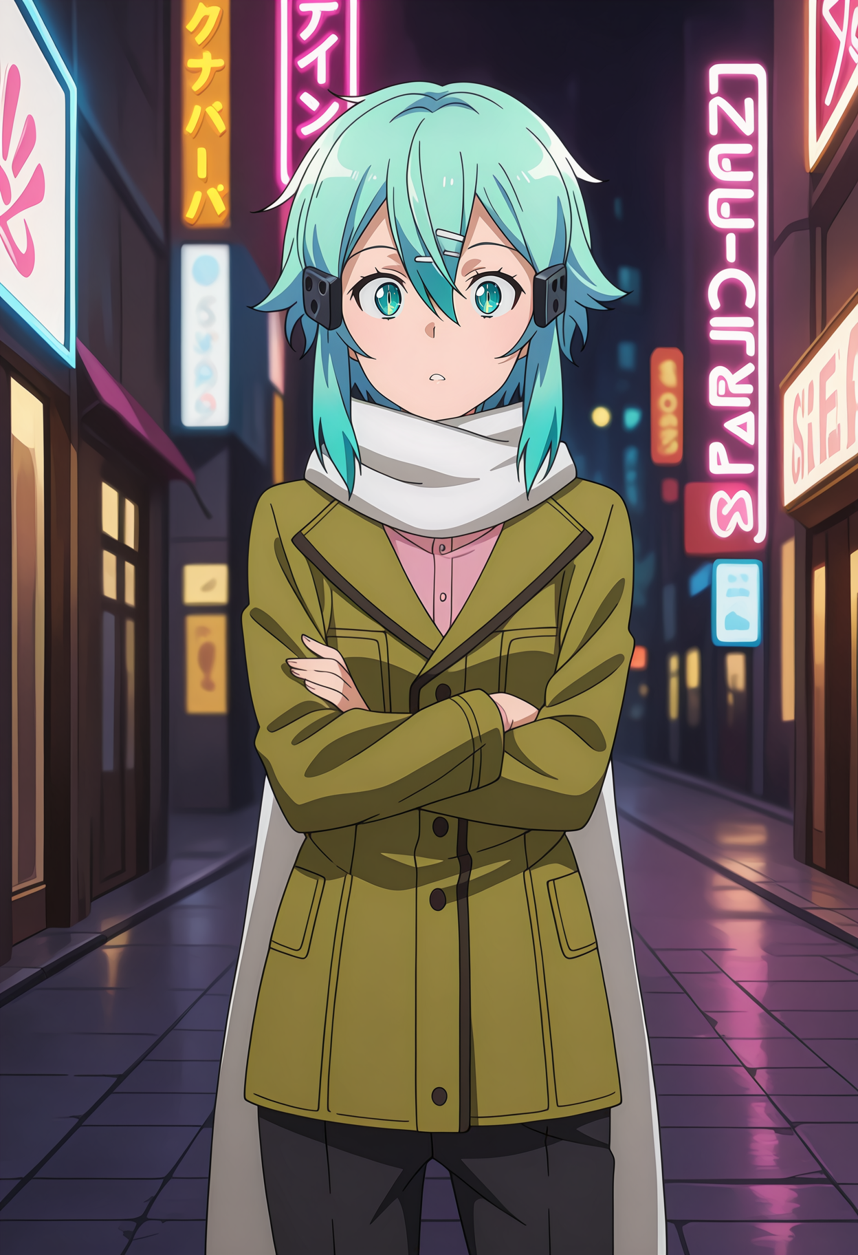 Best Sinon / Asada Shino [9 outfits] | Illustrious | Sword Art Online ...